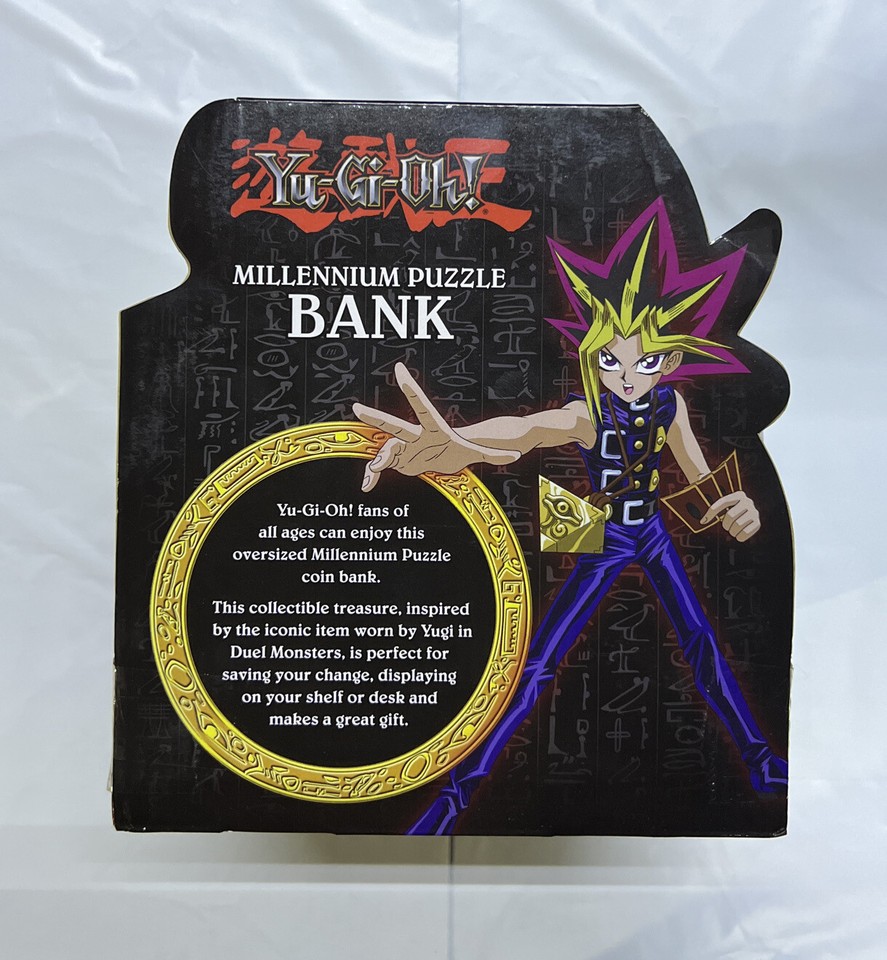 USAOPOLY Yu-Gi-Oh Millennium Collector's Coin Bank Puzzle Never New In ...