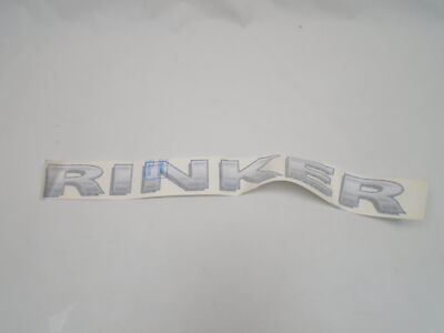 RINKER DECAL BLACK / GRAY / WHITE 32 3/4" X 3" MARINE BOAT | eBay