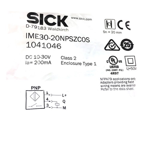 SICK IME30-20NPSZCOS Inductive proximity sensors ,PNP,New Kd | eBay