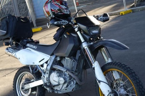 Suzuki DR650-SE 2008 2009 2010 Acerbis Long Range 20L Black Fuel Tank ...