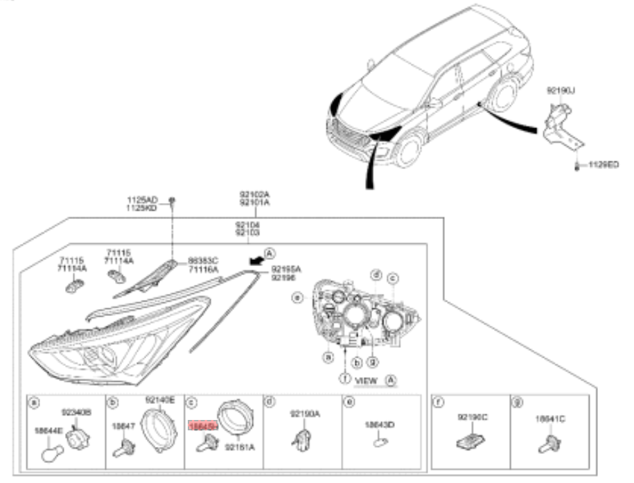 OEM 18647-55007 BULB-HALOGEN Front H7 12V Ems 1ea for Hyundai H350 2016 ...