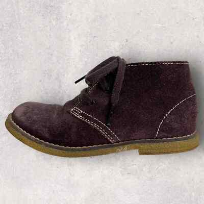 SHOEMATE Suede Bootie in Brown Size 12.5 Little Kid | eBay