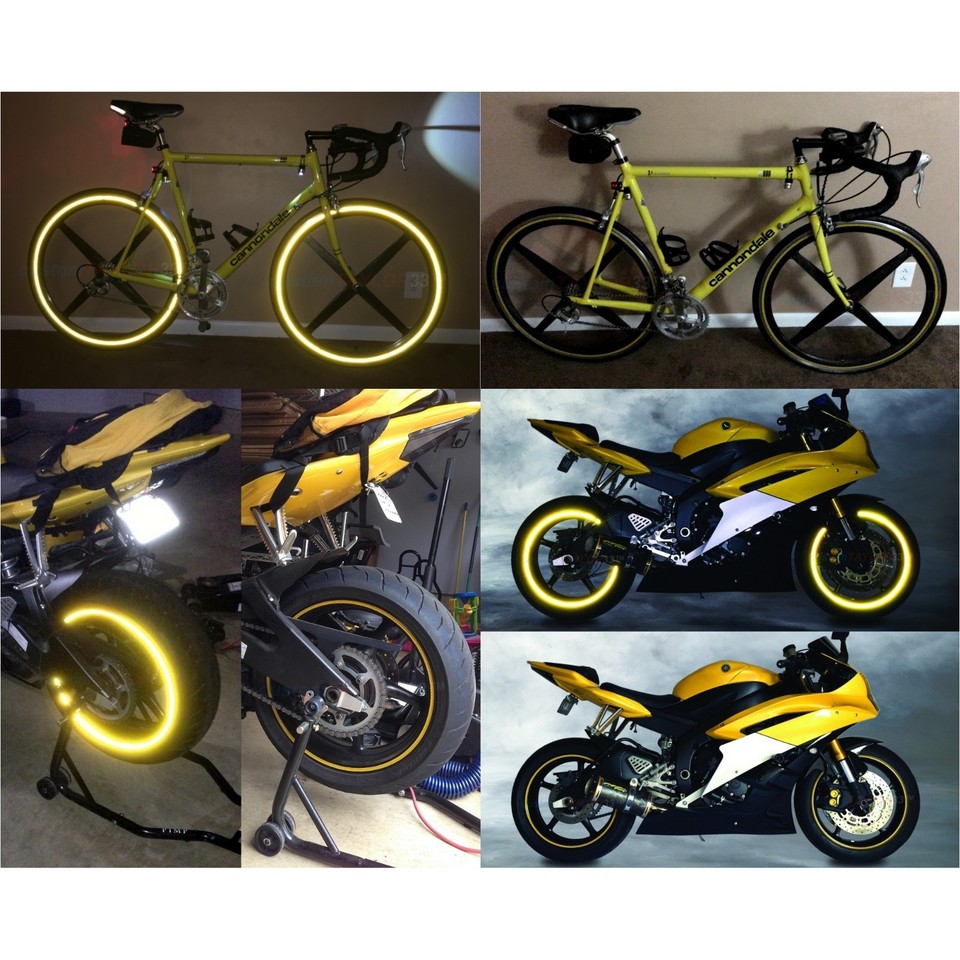 customTAYLOR33 Rim Tapes High Intensity Grade REFLECTIVE For All ...