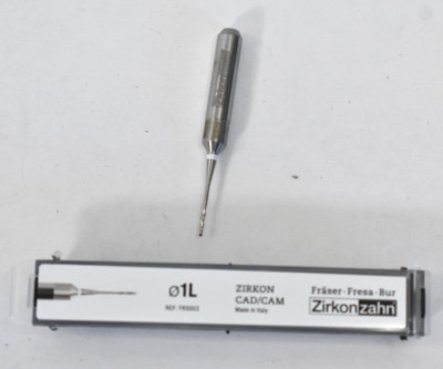 ZirkonZahn CAD/Cam Milling Burr 1 L Zirconia 6mm Diamond Coated FR5003 ...