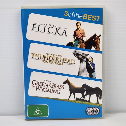 My Friend Flicka/Thunderhead, Son of/Green Grass of Wyoming DVD Western ...