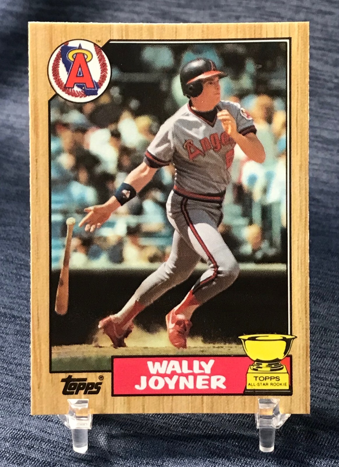 1987 TOPPS TIFFANY COLLECTORS SET #80 - WALLY JOYNER - ALL-STAR ROOKIE ...