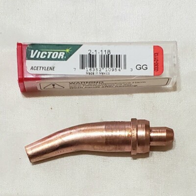 Victor 2-1-118 Acetylene Cutting Torch Tip Gouging Scarfing Fits CA2460 ...