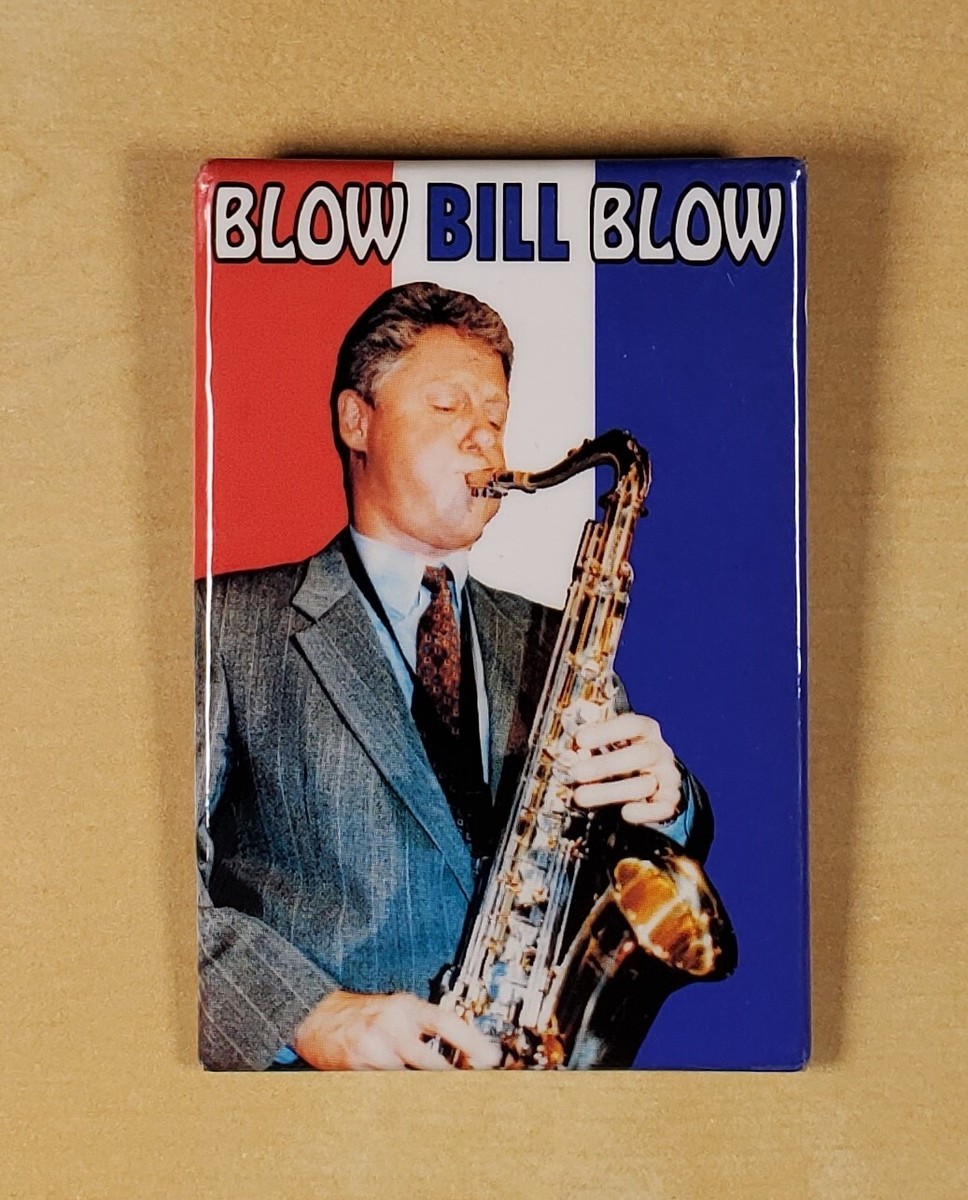Bill Clinton Tekenfilm Sax