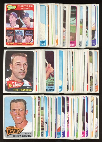 Lot of 120: Different 1965 Topps Baseball Common cards ~ MLB Commons ...