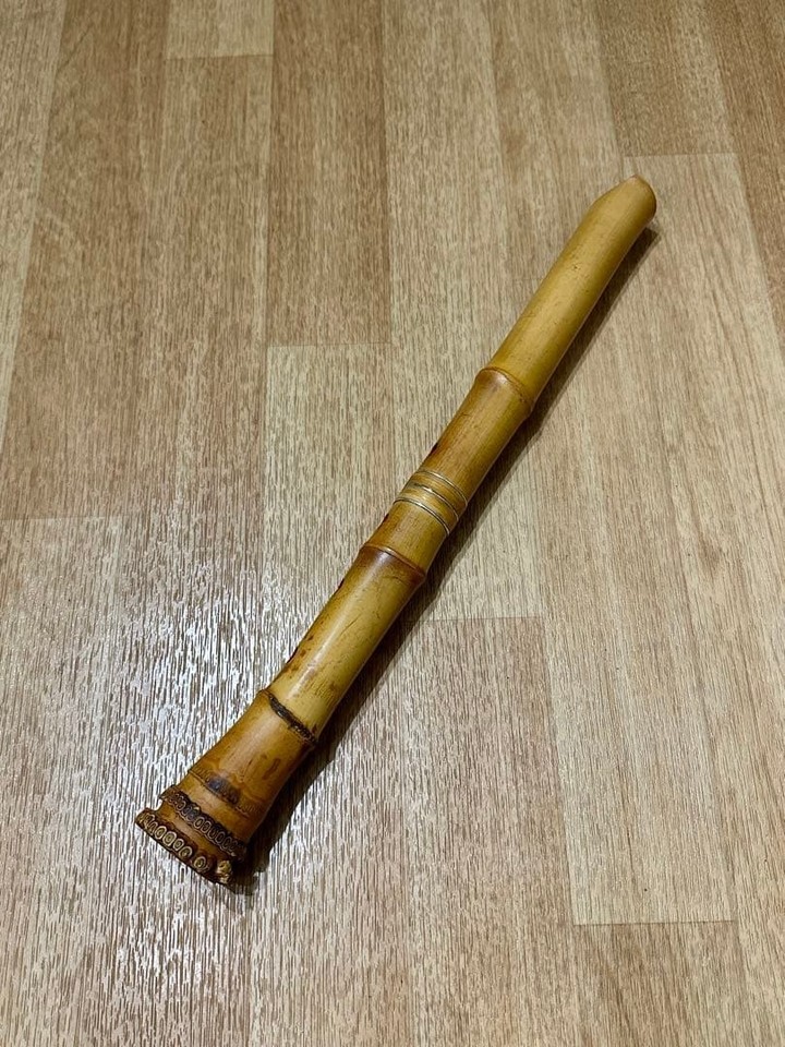 Shakuhachi Japanese Bamboo Flute Woodwind Instrument 455mm #S-0486 ...