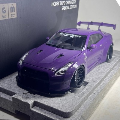 1/18 PGM Nissan GTR R35 LBWK LB works Purple Carbon Hobby Expo China ...