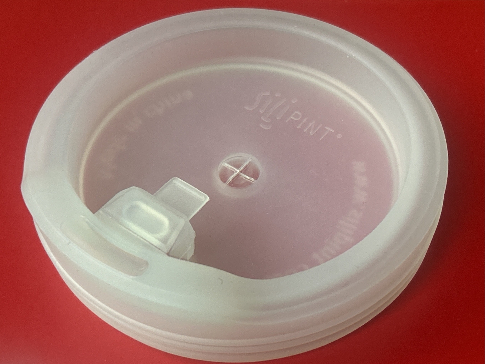 Silipint Original Silicone Lid Fits 16/22/32 oz cups - Icicle Clear ...