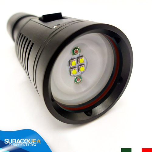TORCIA SUBACQUEA A LED PER FOTO E VIDEO SUB DIVING FARETTO ILLUMINATORE ...