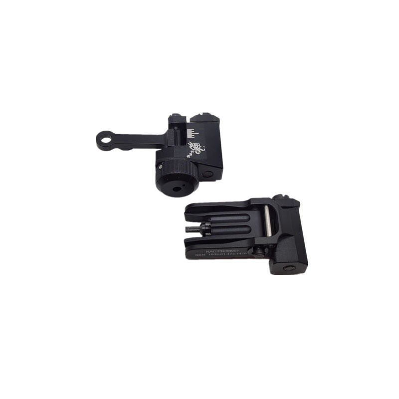 Metal Flip-Up Front Rear Sight Rail Machine CNC Aiming Folding KAC300 ...
