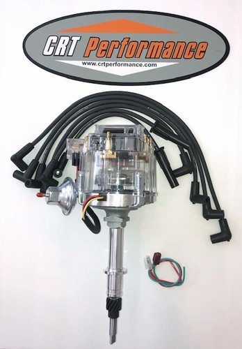 AMC/JEEP I6 232 258 4.2L HEI DISTRIBUTOR W/ CLEAR CAP + BLACK 8MM USA ...