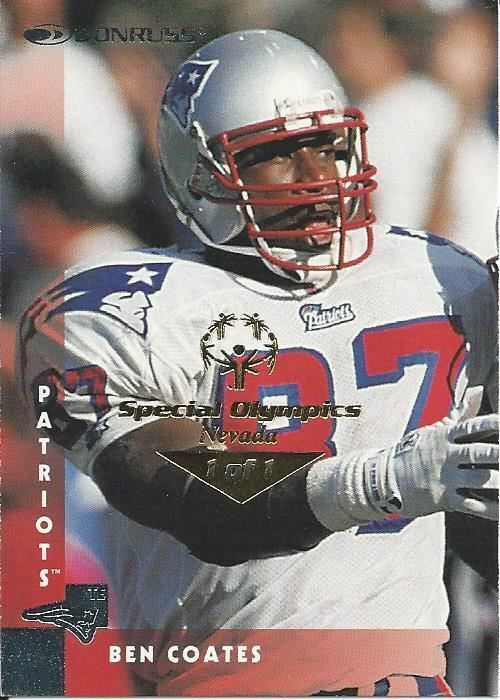 Ben Coates Collectible Card - 1997 DONRUSS (Special Olympics 1 of 1) | eBay