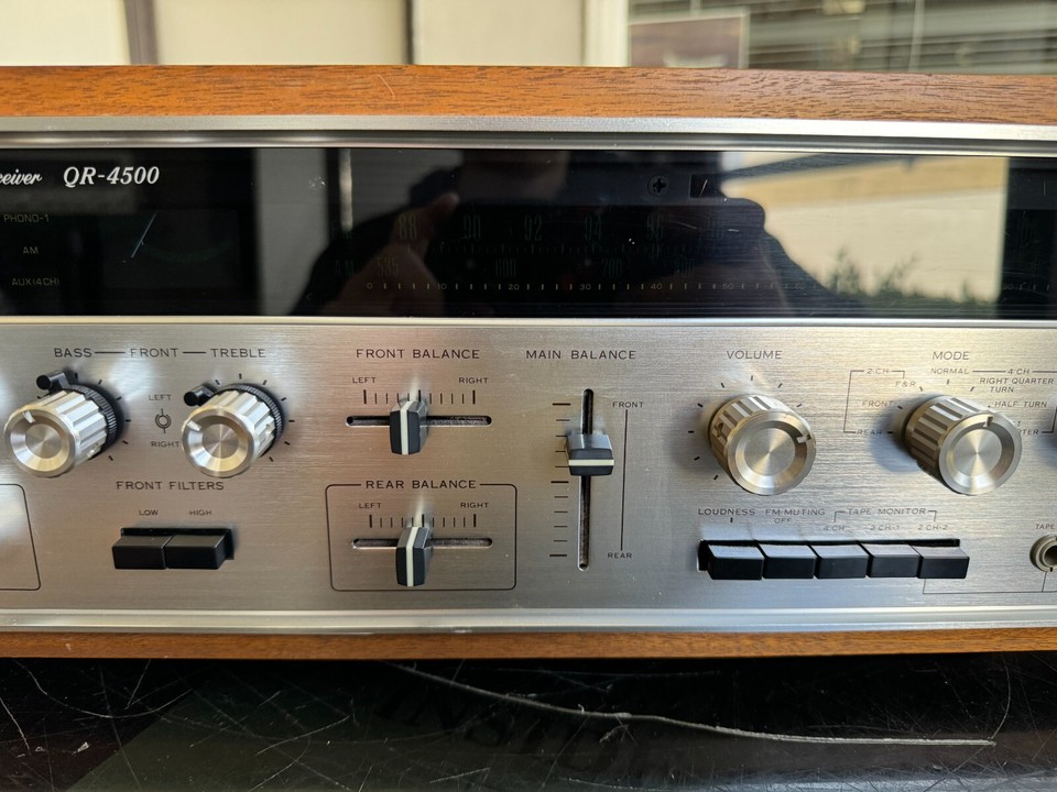 Sansui QR-4500 4 Channel Quadraphonic Receiver, WORKING - READ | eBay