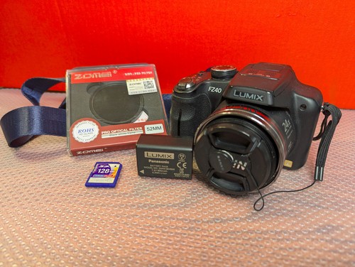 Full Spectrum Converted Panasonic Lumix DMC-FZ40 14.1MP Digital Camera ...