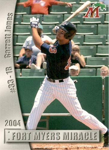 2004 Grandstand Fort Myers Miracle #NNO Garrett Jones Free S&H!! | eBay