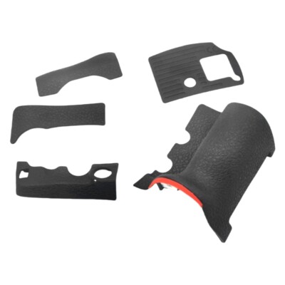 For D810 Body Rubber Grip Bottom Rear Thumb Back Front Side Rubber For ...