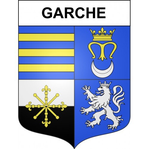 Garche 57 ville sticker blason écusson autocollant adhésif | eBay