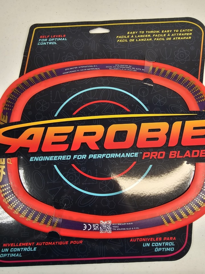 Aerobie Pro Blade Outdoor Flying Disc Red "Engineered For Performance ...