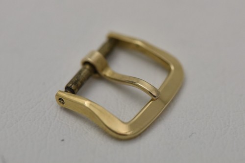 Omega 18K Yellow Gold Tang Buckle, 13mm, Excellent | eBay