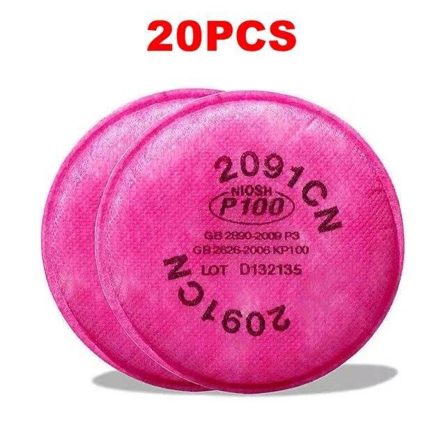 Lots Painting Spray 2091/2097 Particulate Filter P100 3m Respirator ...