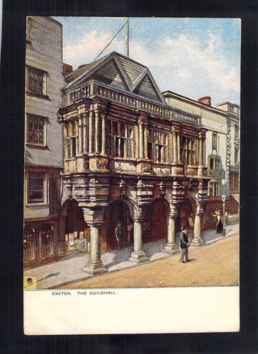 C8651 UK Exeter Guildhall Tucks vintage postcard | eBay Australia