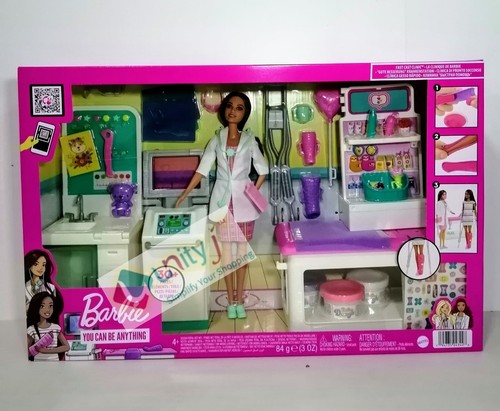 Mattel Barbie Careers Fast Cast Clinic Playset for sale online | eBay