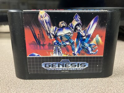 Cyborg Justice Sega Genesis Vintage Classic Original Retro Game ...