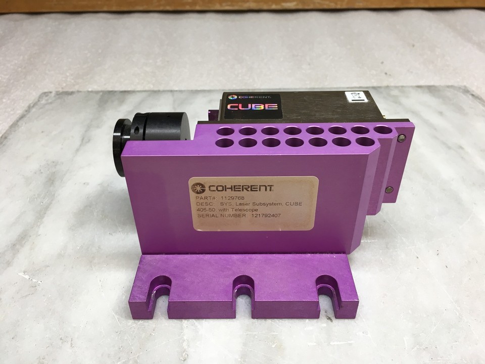 Coherent Cube CUBE 405-50 1174298 Laser Diode System 405nm 50mW Head ...