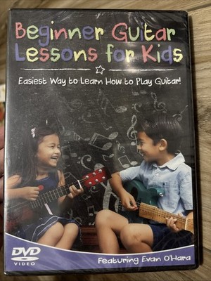 Beginner Guitar Lessons For Kids (DVD 2017) Evan O’Hara Learn Music ...