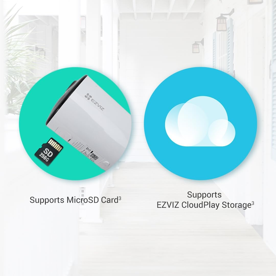 EZVIZ 2025 Solar Camera Wireless, 24/7 Recording HD, CCTV Camera ...