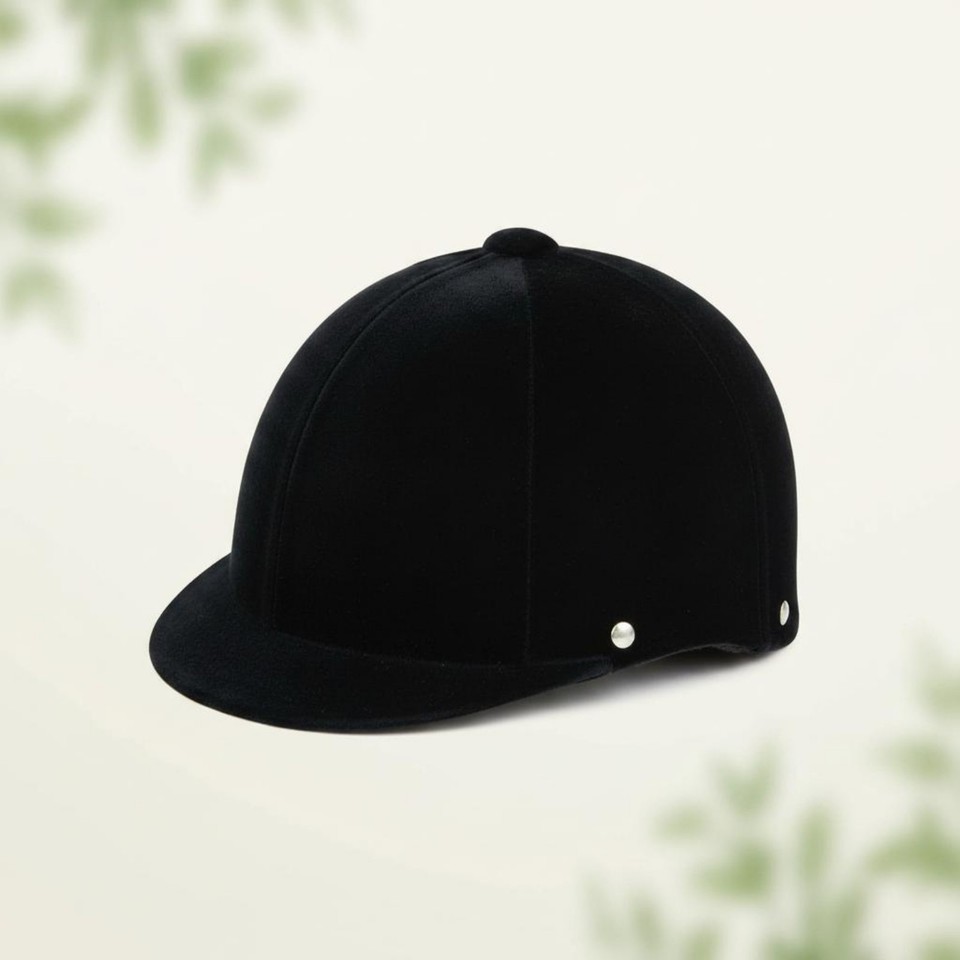 Velvet Equestrian Helmet ABS Shell Equestrian Helmet Sleek for Men and ...