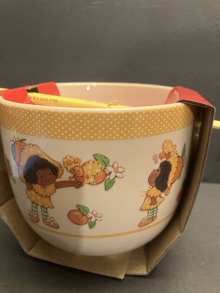 Strawberry Shortcake Ramen Noodle Bowl with Spoon And Chopsticks Set | eBay
