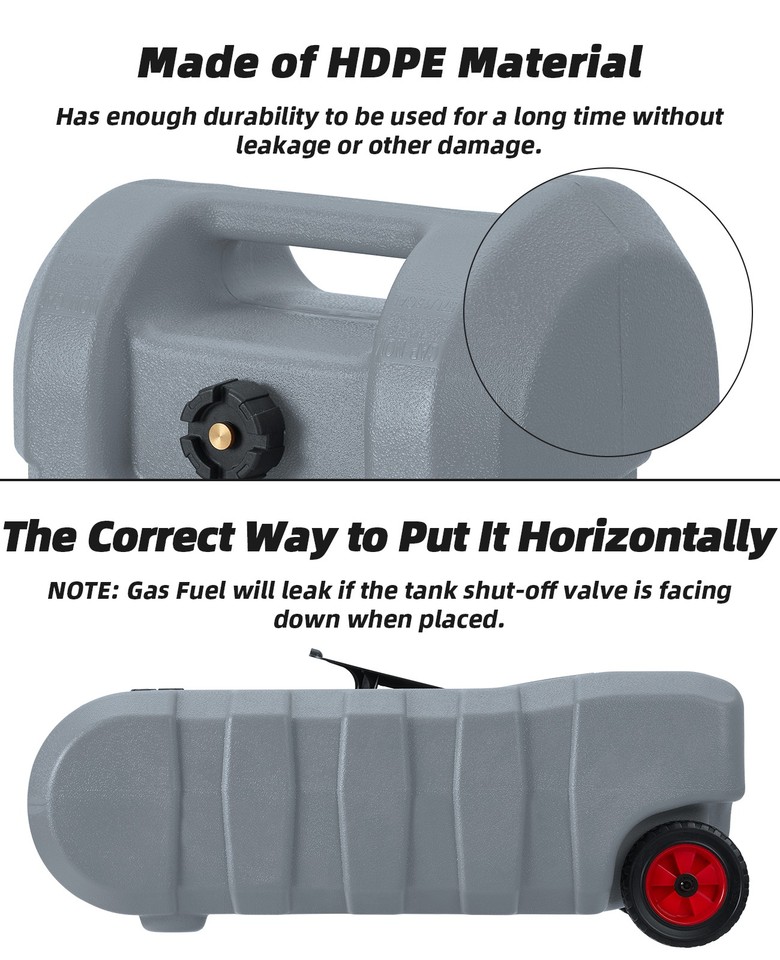 Fuel Caddy 15 Gallon Portable Diesel Fuel Tank On-Wheels Transfer Pump ...