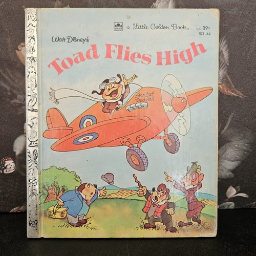 A Little Golden Book Walt Disney's Toad Flies High 9780307602480| eBay