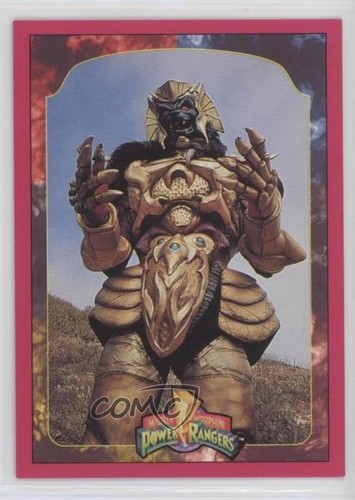 1994 Mighty Morphin Power Rangers Series 2 Retail Red Border Goldar #79 ...