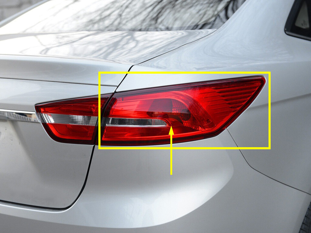For 2015-2017 Ford Escort Rear Taillight Assembly Outer Right Side Hot ...
