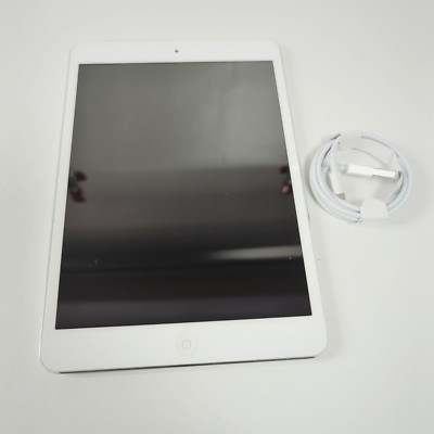 apple iPad mini Wi-Fi 1st Generation, White/Silver, 16GB, Model A1432 ...