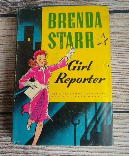 BRENDA STARR GIRL REPORTER Comic Strip Adaptation Whitman Dale Messick ...