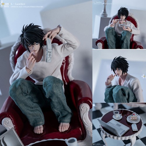 GAMETOYS DEATH NOTE L·Lawliet Detective 1/6th Scale Action Figure ...
