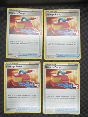4x Damage Pump 156/196 Pokemon Prize Pack Series 3 | eBay