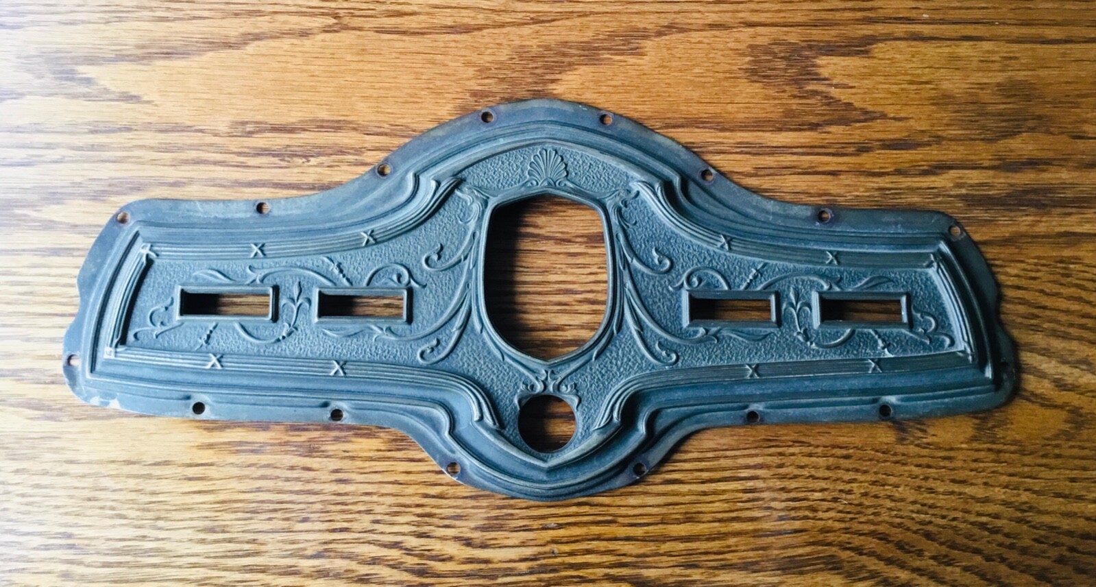 1929 Hupmobile DASH INSTRUMENT CLUSTER INSERT BEZEL vtg 1920s interior ...