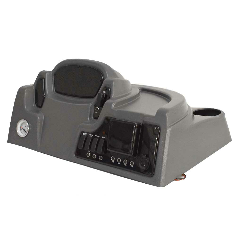 Lund Boat Steering Console 2212648 | 1800 Kodiak Gray / Black | eBay