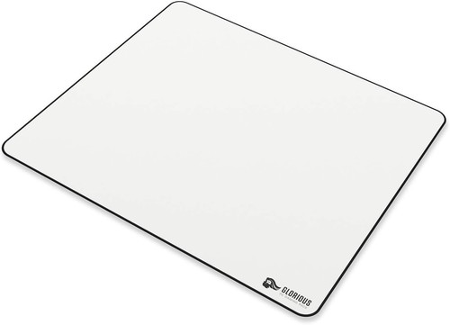 Large White 18X16 Gaming Mouse Pad Smooth Surface Non Slip Rubber Base ...