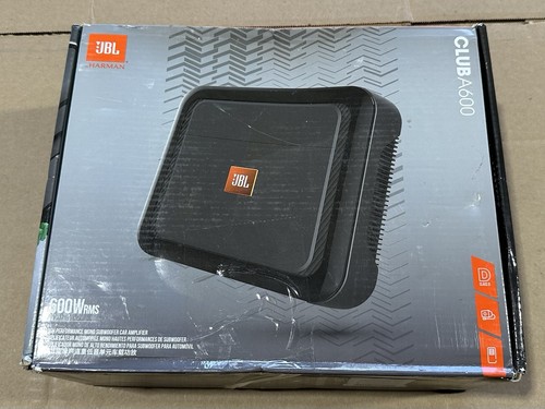 JBL Club A600 600W High Performance Monoblock Car Audio Subwoofer Amp ...