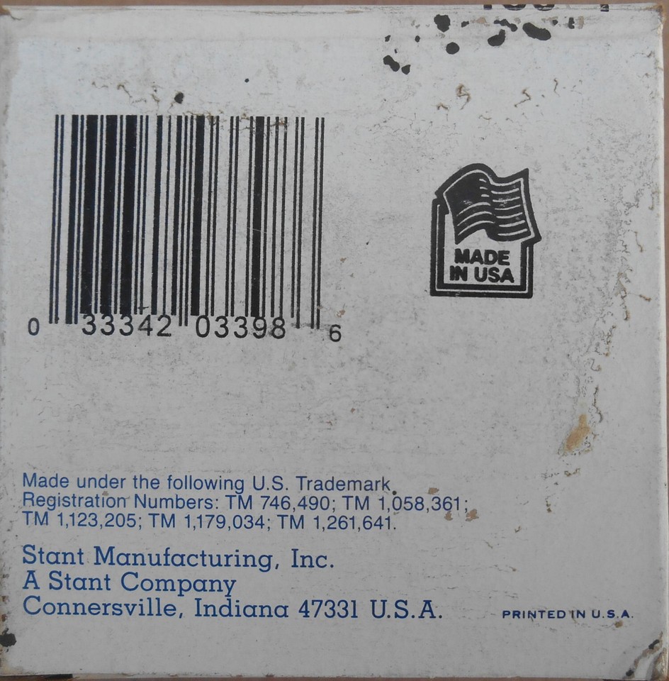 new Stant 13398 180° thermostat 1982-1992 made in USA same as Stant 339 ...