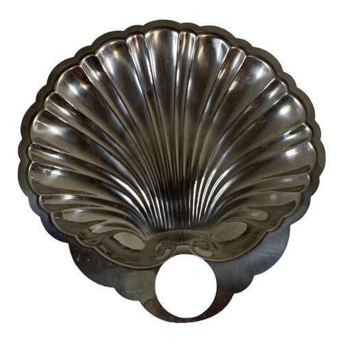 Vollrath Japan 18-8 46742 Seashell Shell Shape Silver Plated Serving ...